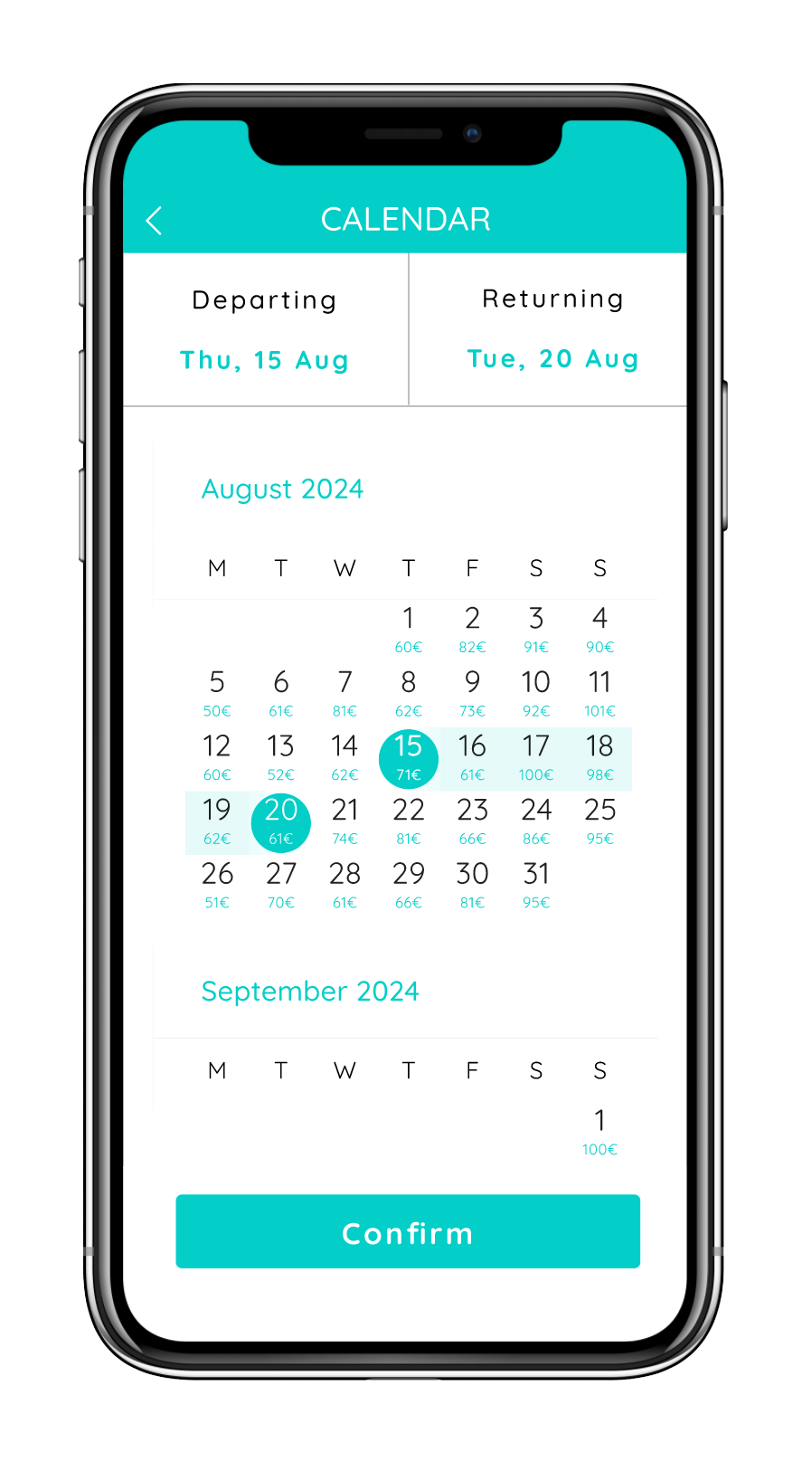ux case study – flight app – Anna Kononenko